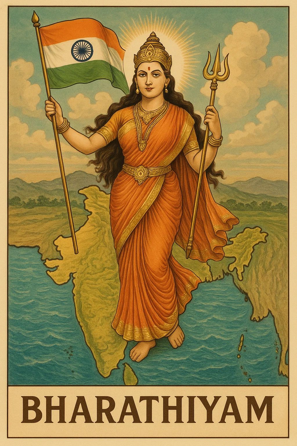 Bharat Mata – The Eternal Spirit of a Civilization - Bharathiyam